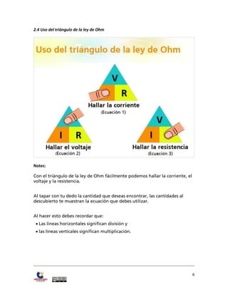 Unidad 3 ley de ohm y ley de watt | PDF