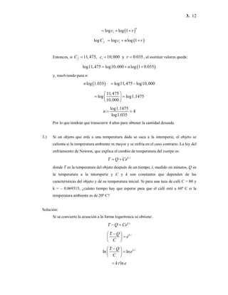 Unidad 3 logaritmos | PDF