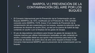 MARPOL (combustibles marinos) | PPTX