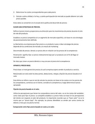 Unidad 3 mercadotecnia general | PDF