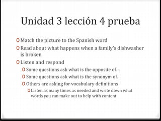Unidad 3 repaso | PPTX
