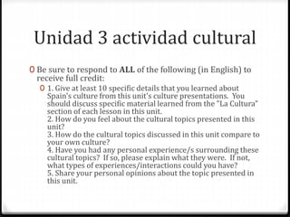 Unidad 3 repaso | PPTX