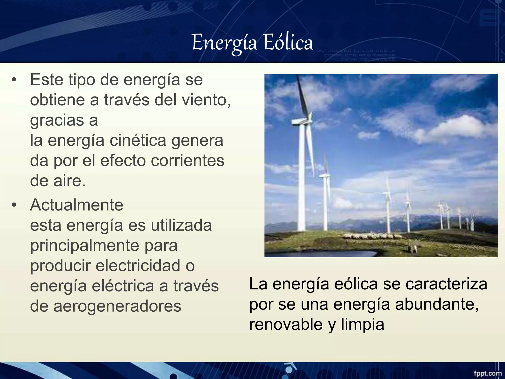 Unidad 3 tipos de Energía y transformaciones | PPT