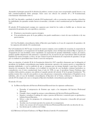 Unidad 4. Estructura Política de la Federación | DOCX