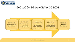 Historia Y Evolución Norma Iso 9001 – KQSHG