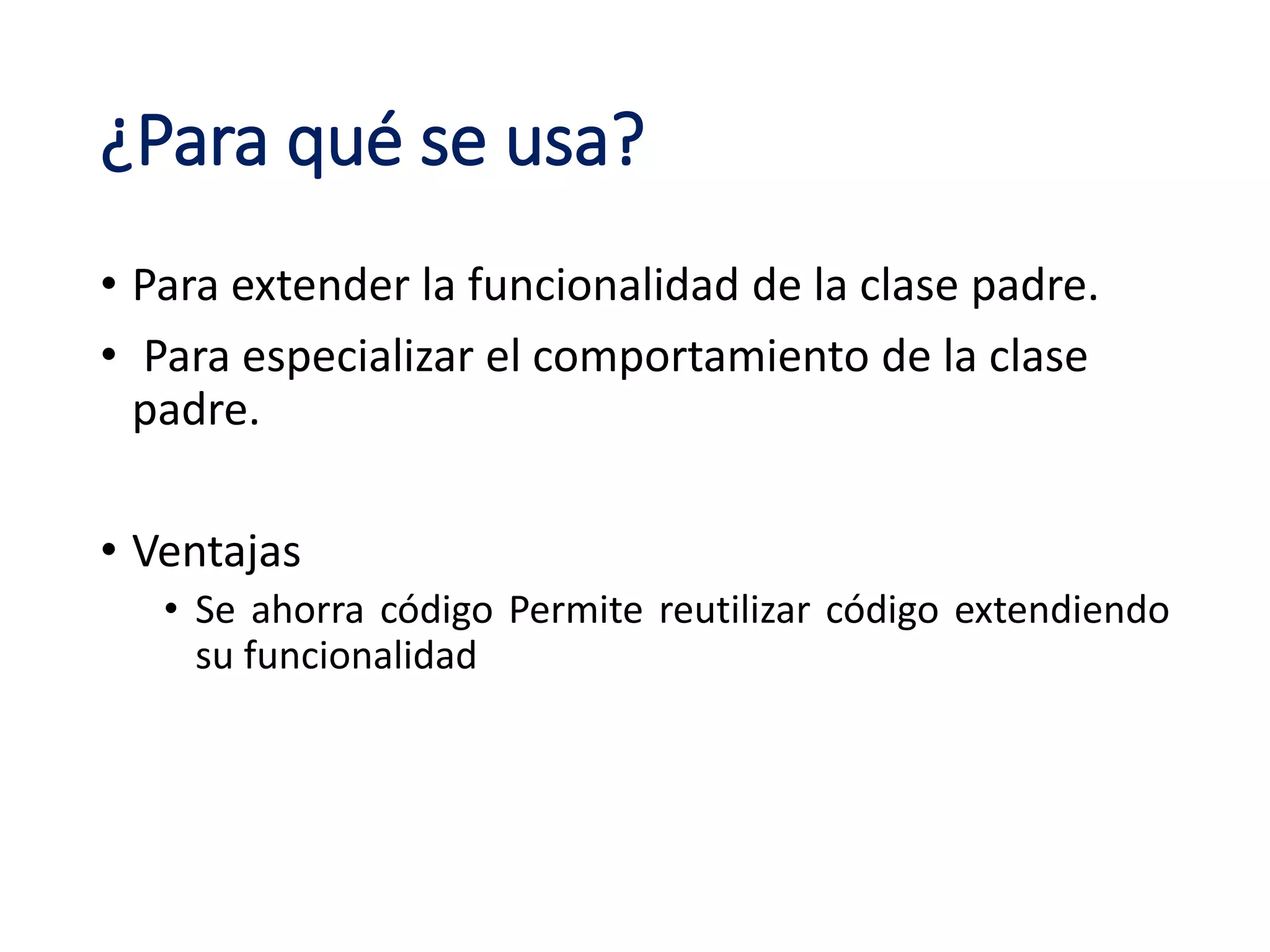 Unidad 4 a HERENCIA, CLASES ABSTRACTAS, INTERFACES Y POLIMORFISMO . UML ...
