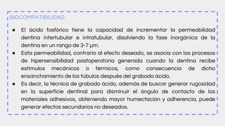 UNIDAD V BIOCOMPATIBILIDAD DE LOS MATERIALES UTILIZADOS EN LA CLÍNICA ...