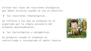UNIDAD V BIOCOMPATIBILIDAD DE LOS MATERIALES UTILIZADOS EN LA CLÍNICA ...