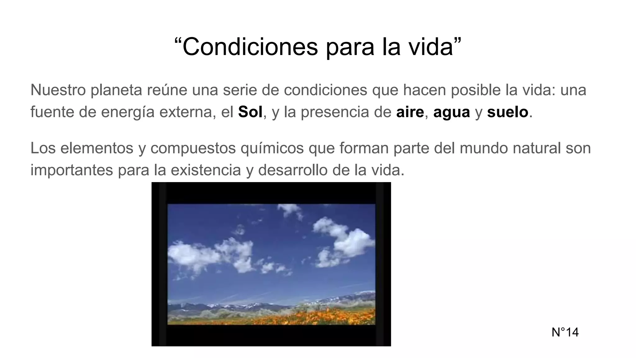 Unidad 5 “ciclos en la naturaleza” | PPT