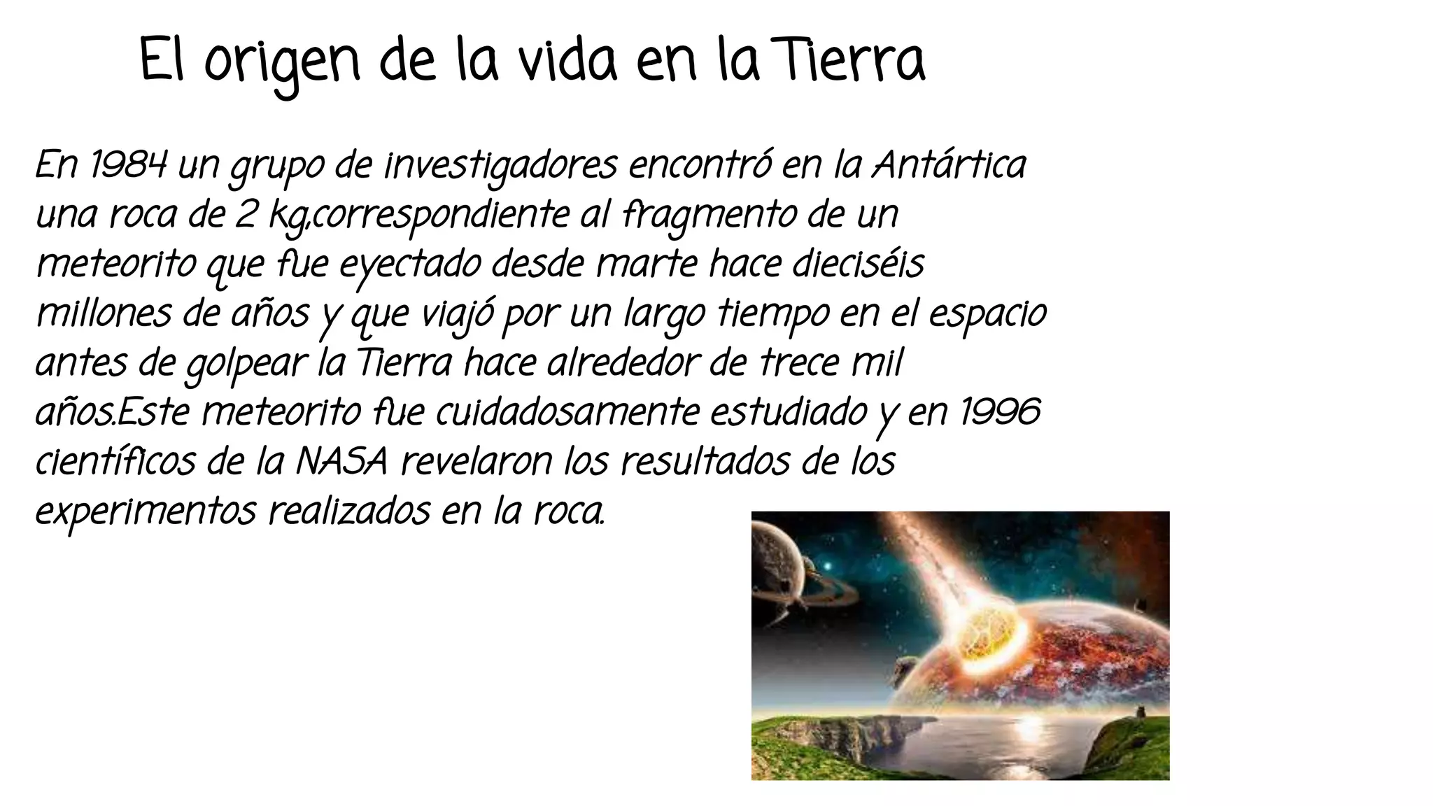 Unidad5 el origen y la evolucion de los seres vivos | PPT