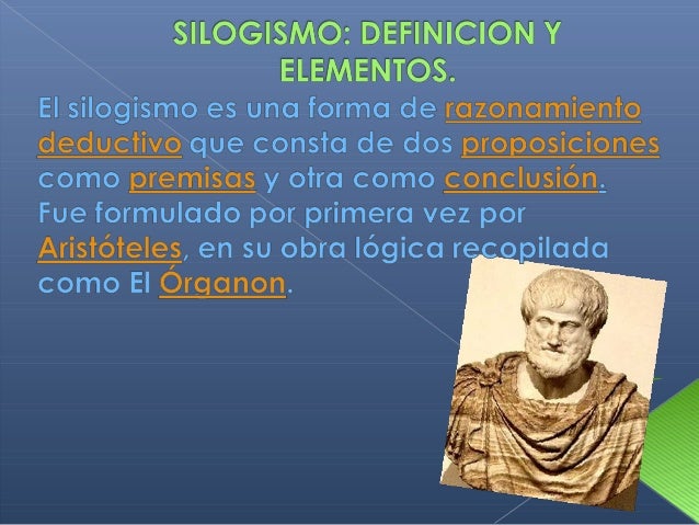 Unidad 5 el silogismo