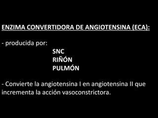 Unidad 5 farmacología cardiovascular | PPTX