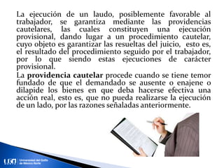 Unidad 6. La ejecución | PPTX