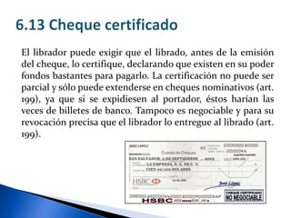 Unidad 6. El cheque | PPTX