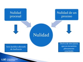 Teoria general del proceso Unidad 8 | PPTX
