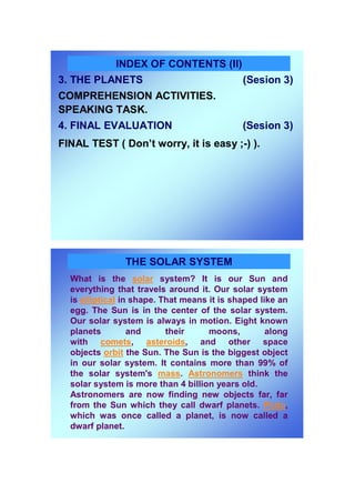 Unidad didactica. el universo | PDF