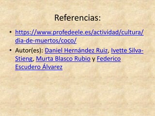 Unidad didactica de la pelicula coco | PDF