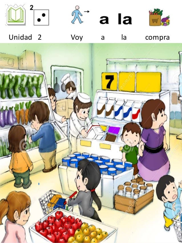 Unidad didáctica: Voy a la compra
