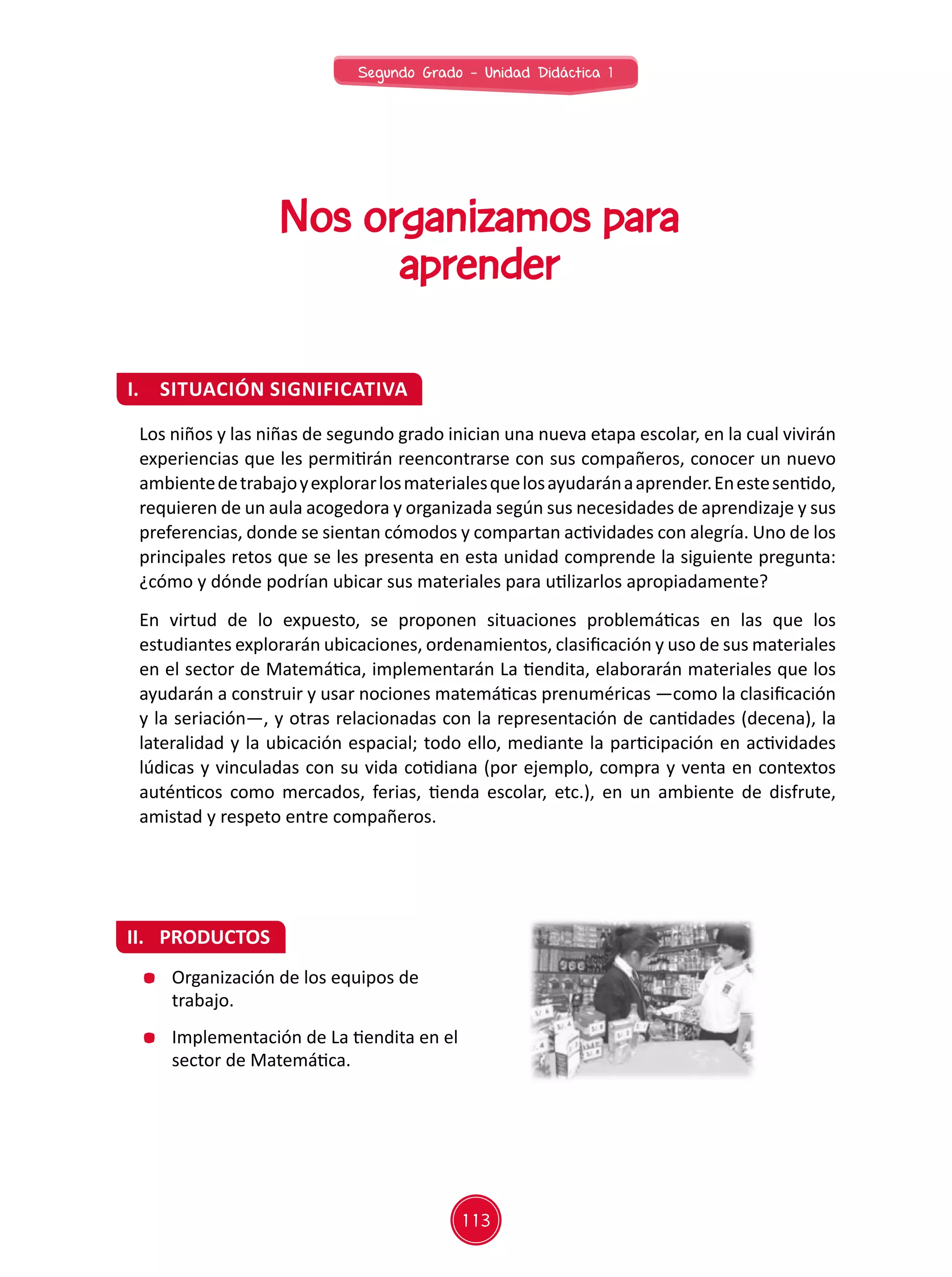 Unidad Didáctica 01 - Área Matemática - Segundo Grado de Primaria 2015 ...