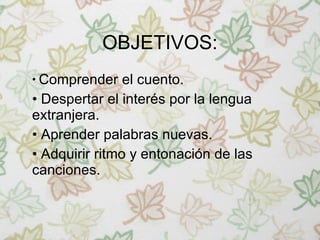 Unidad didáctica el otoño en inglés | PPT