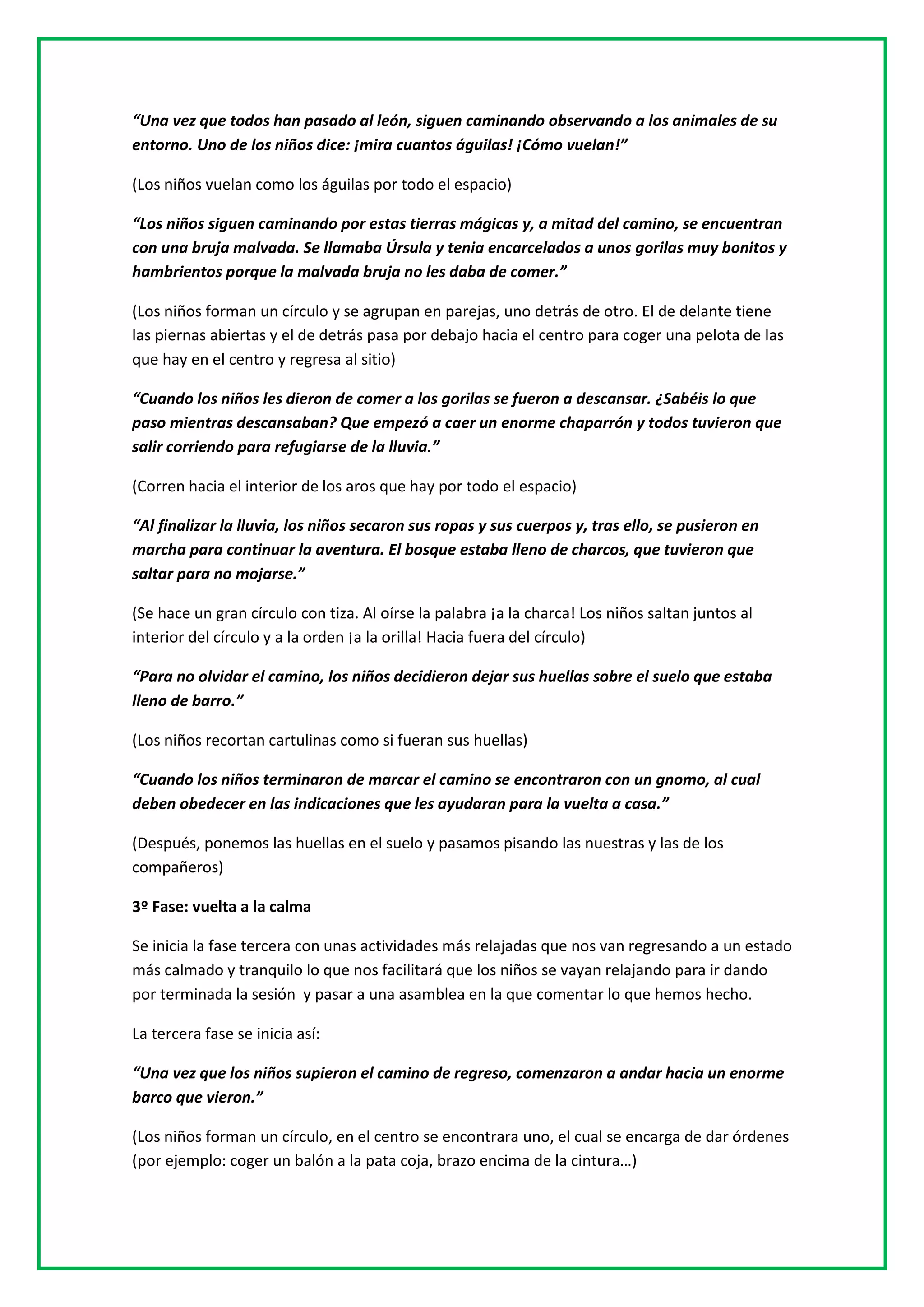 Unidad didáctica los animales de la selva | PDF
