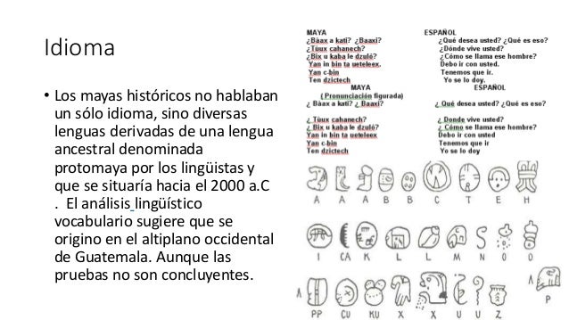 Acerca De Idiomas Mayas