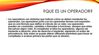 GUIA DE UNA OPERADORES LÓGICOS PARA PRIM | PPTX