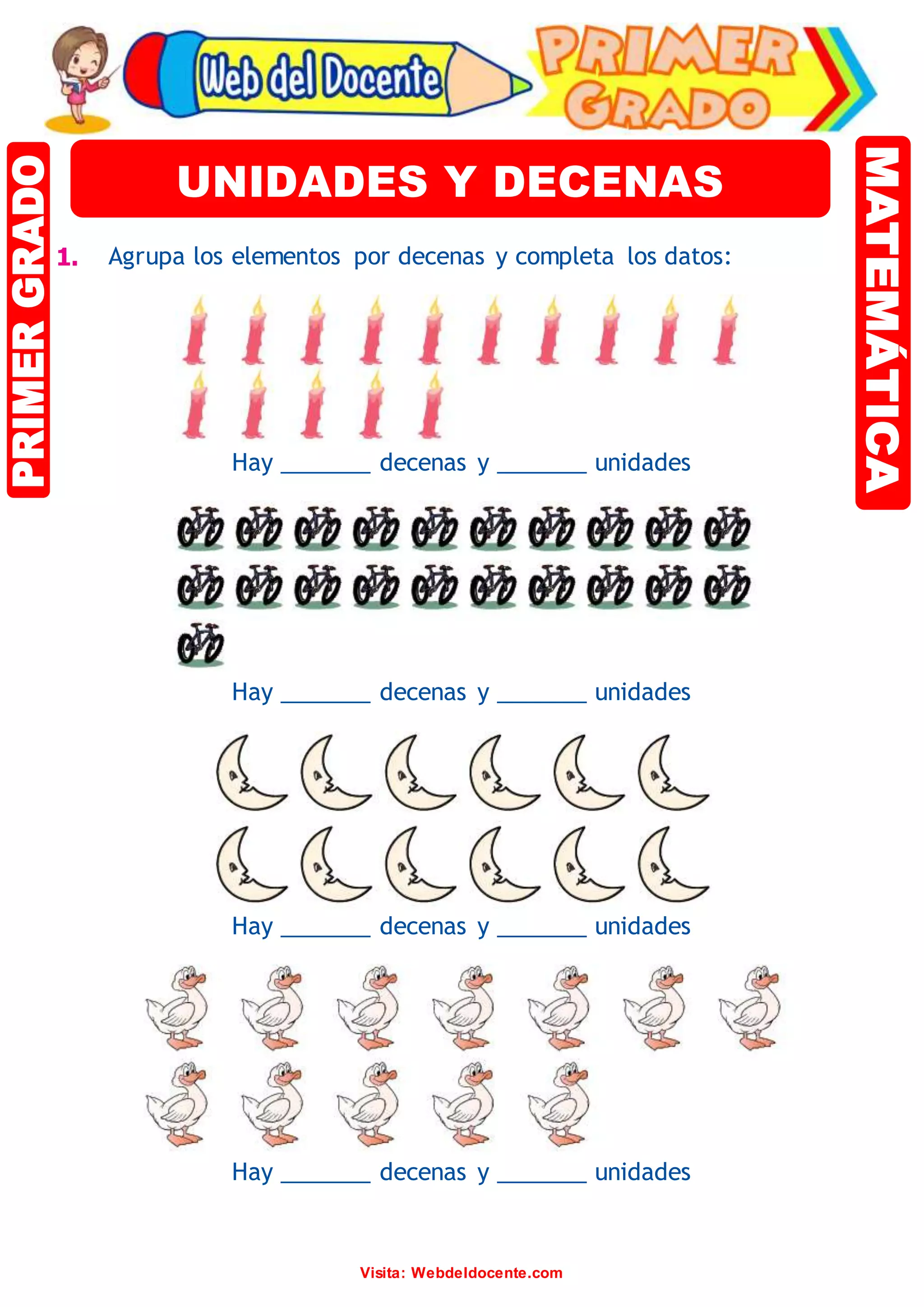 Decenas Y Unidades Decenas Y Centenas Hojas De Trabajo De Matemticas