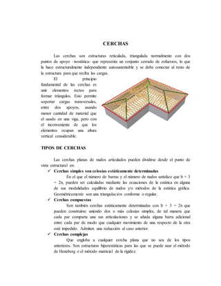 CERCHAS EDIFICIOS Y GALPONES INDUSTRIALES | DOCX