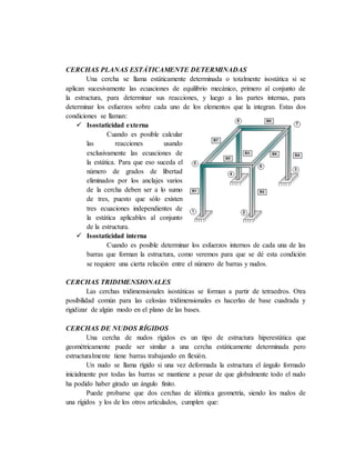 CERCHAS EDIFICIOS Y GALPONES INDUSTRIALES | DOCX