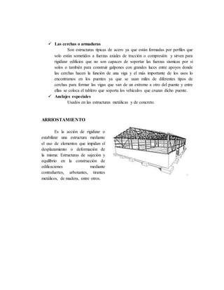 CERCHAS EDIFICIOS Y GALPONES INDUSTRIALES | DOCX