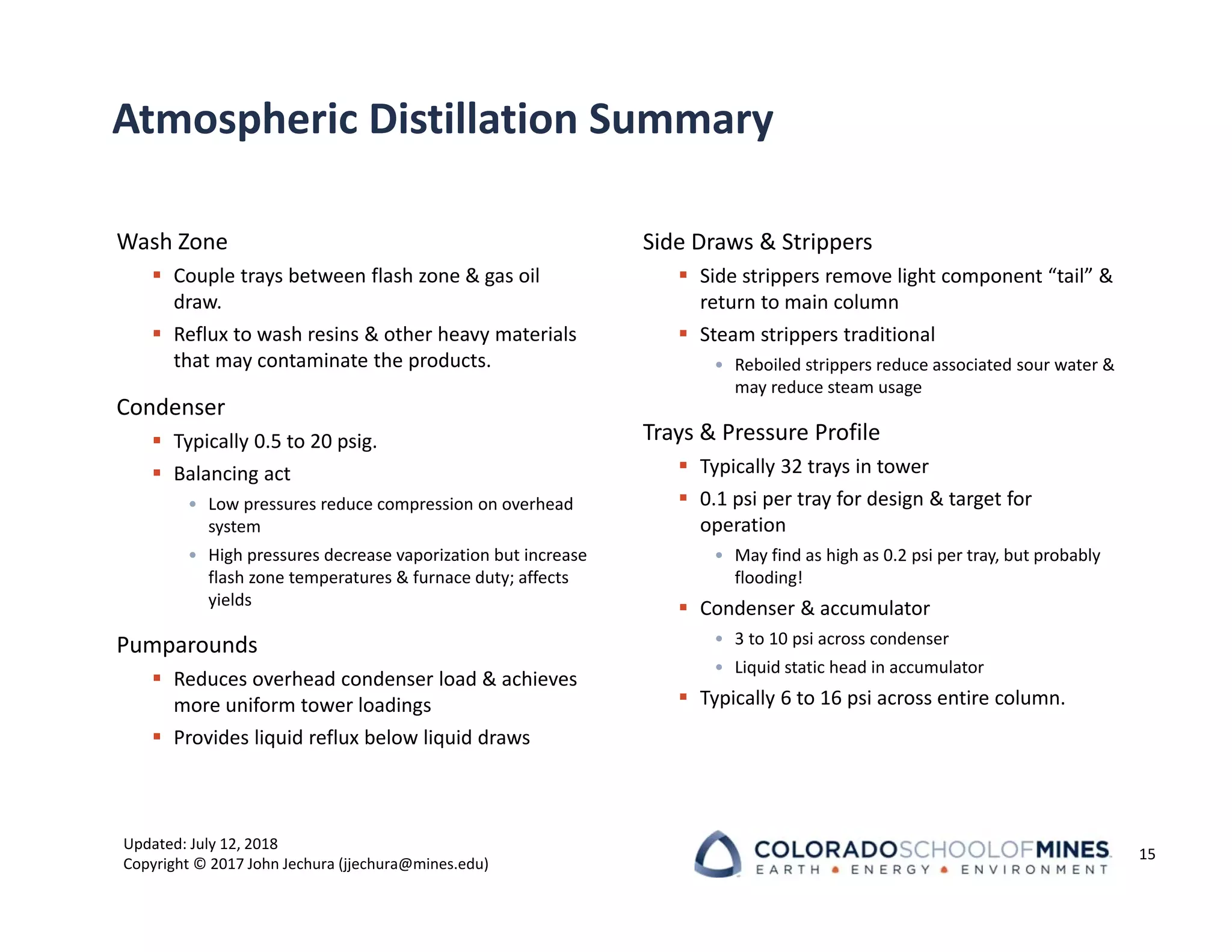 Unidades crude units | PDF