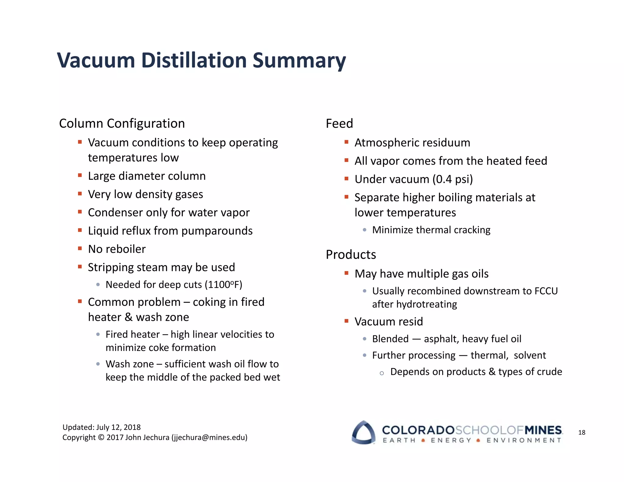 Unidades crude units | PDF