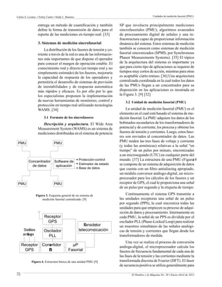 Unidades de medición fasorial (pmu) | PDF