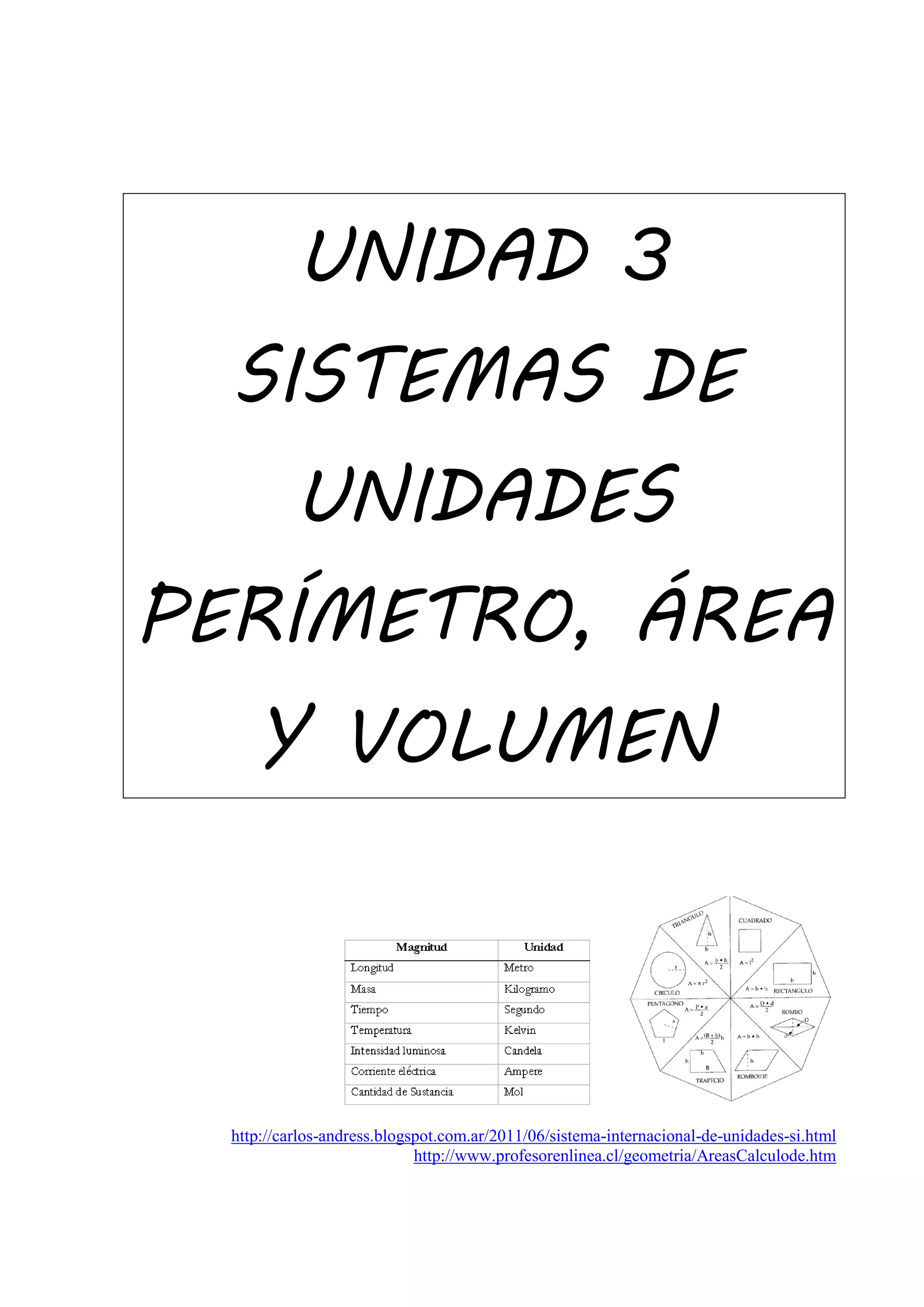 Unidades de medida | PDF