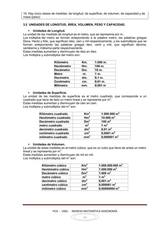 Unidades de medida | PDF