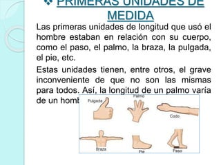 Unidades de medida convencionales | PPTX