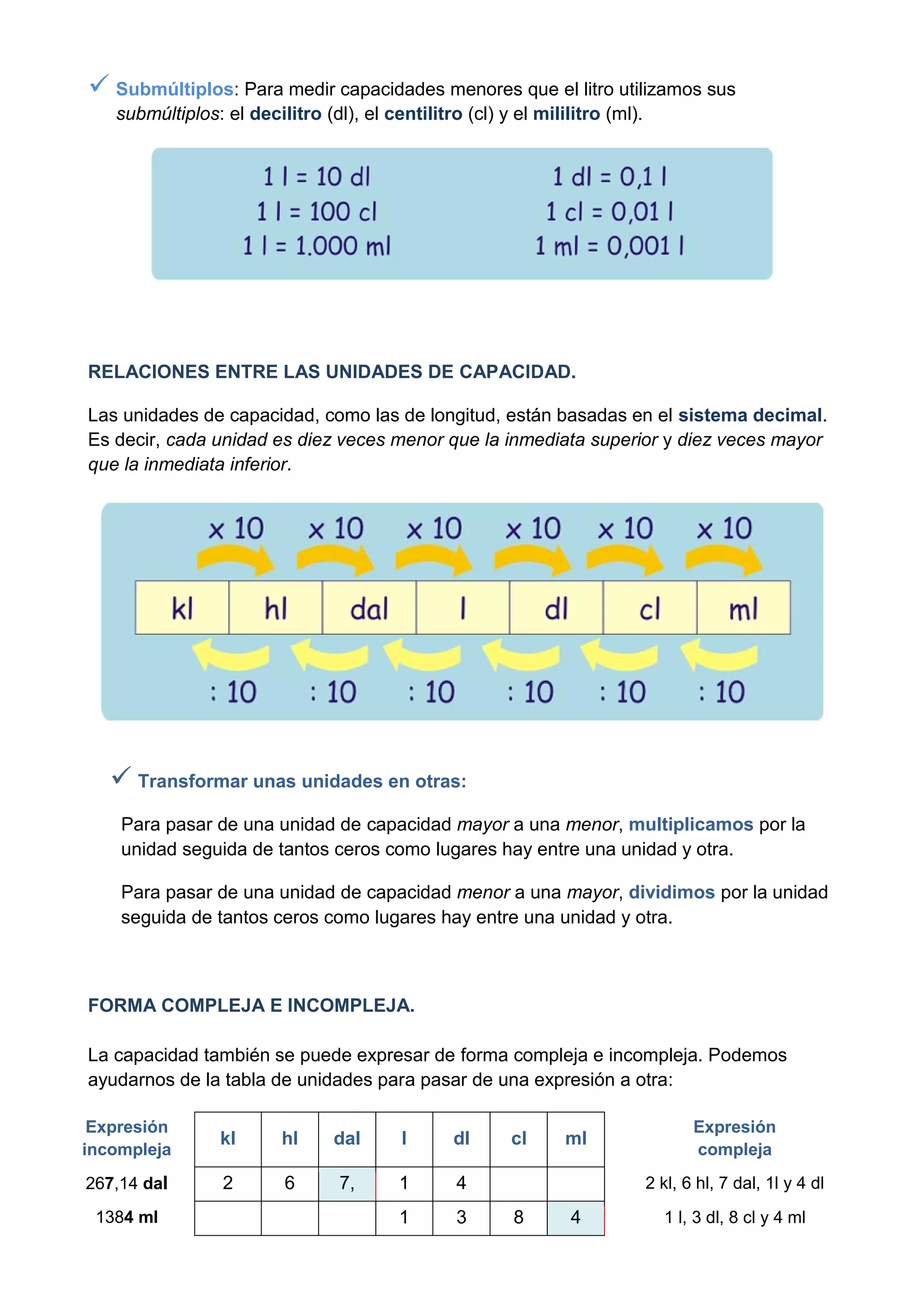 Unidades medida | PDF