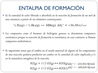 Unidad I. Termoquímica | PDF