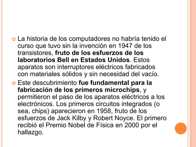 Unidad i . evolucion y definiciones | PPT | Computing | Technology ...