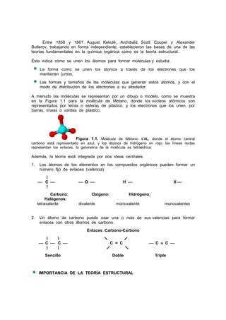 Estructura y Propiedades de las Moléculas | PDF