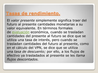 Interés simple, compuesto y diagrama de flujo | PPTX