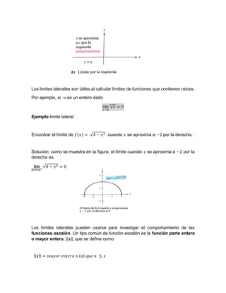 Unidad i limites y continuidad | PDF