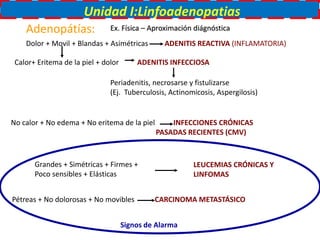 Unidad i linfoadenopatias- habilidades especiales - fernanda pineda gea ...