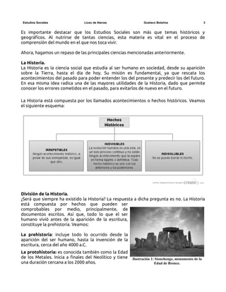 I Unidad Estudios Sociales 7° Año. | PDF
