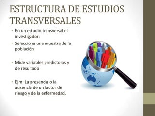 Unidad i estudios transversales y experimentales | PPTX
