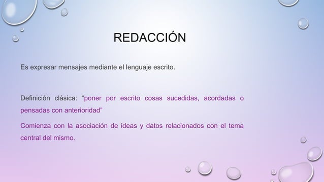 Orden logico en la redaccion | PPT