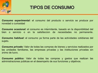 Unidad II Actores Economicos. Las Unidades de Consumo | PPTX