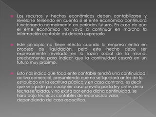 PRINCIPIOS DE CONTABILIDAD GENERALMENTE ACEPTADOS | PPTX