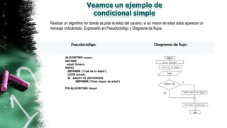 Guia estructuras condicionales | PDF